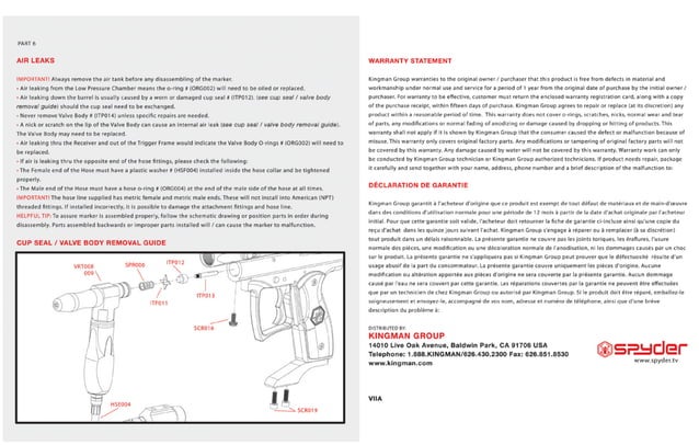 Spyder Xtra 07 | PDF
