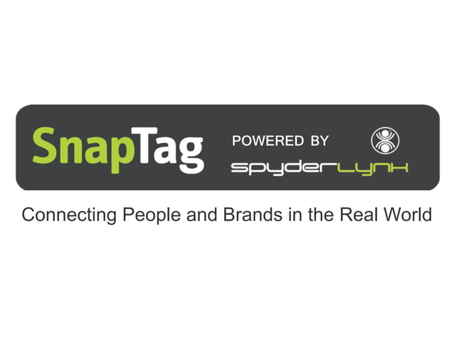 SpyderLynk Branded SnapTags Overview w.out Background | PPT