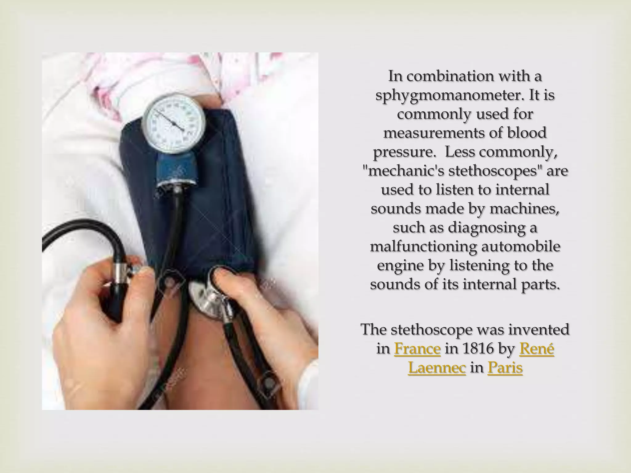 Spygmomanometer & Stethoscope | PPTX