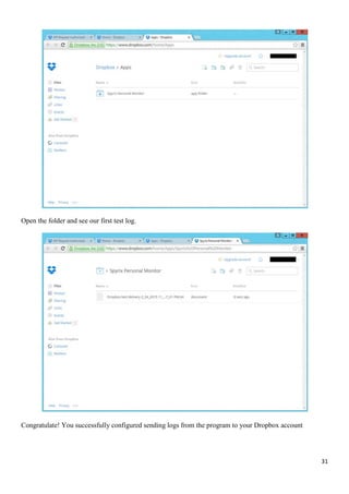 Spyrix Software Manual | PDF