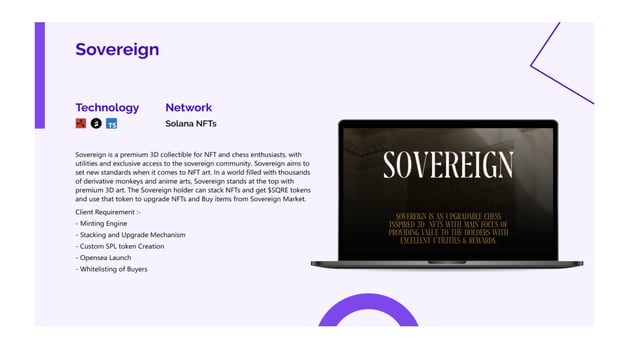 BLOCKCHAIN DEVELOPMENT COMPANY - SPYVERSE PROJECT | PDF