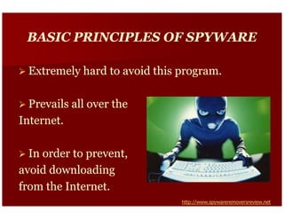 DEFINING A SPYWARE | PPT