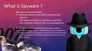 Spyware and key loggers | PPTX