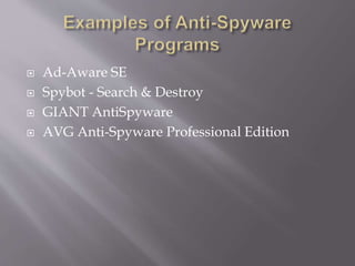 Spyware powerpoint | PPTX