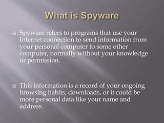 Spyware powerpoint | PPTX