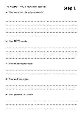NGO Project management handbook | PDF
