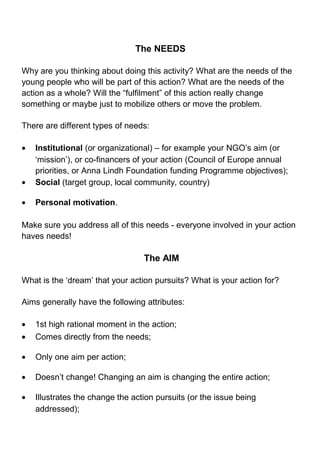 NGO Project management handbook | PDF