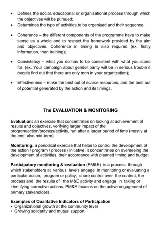 NGO Project management handbook | PDF