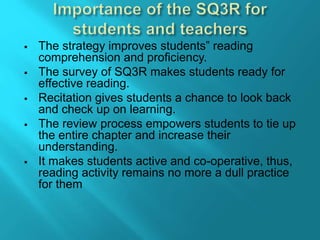 SQ3R reading method | PPTX