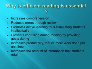 SQ3R reading method | PPTX