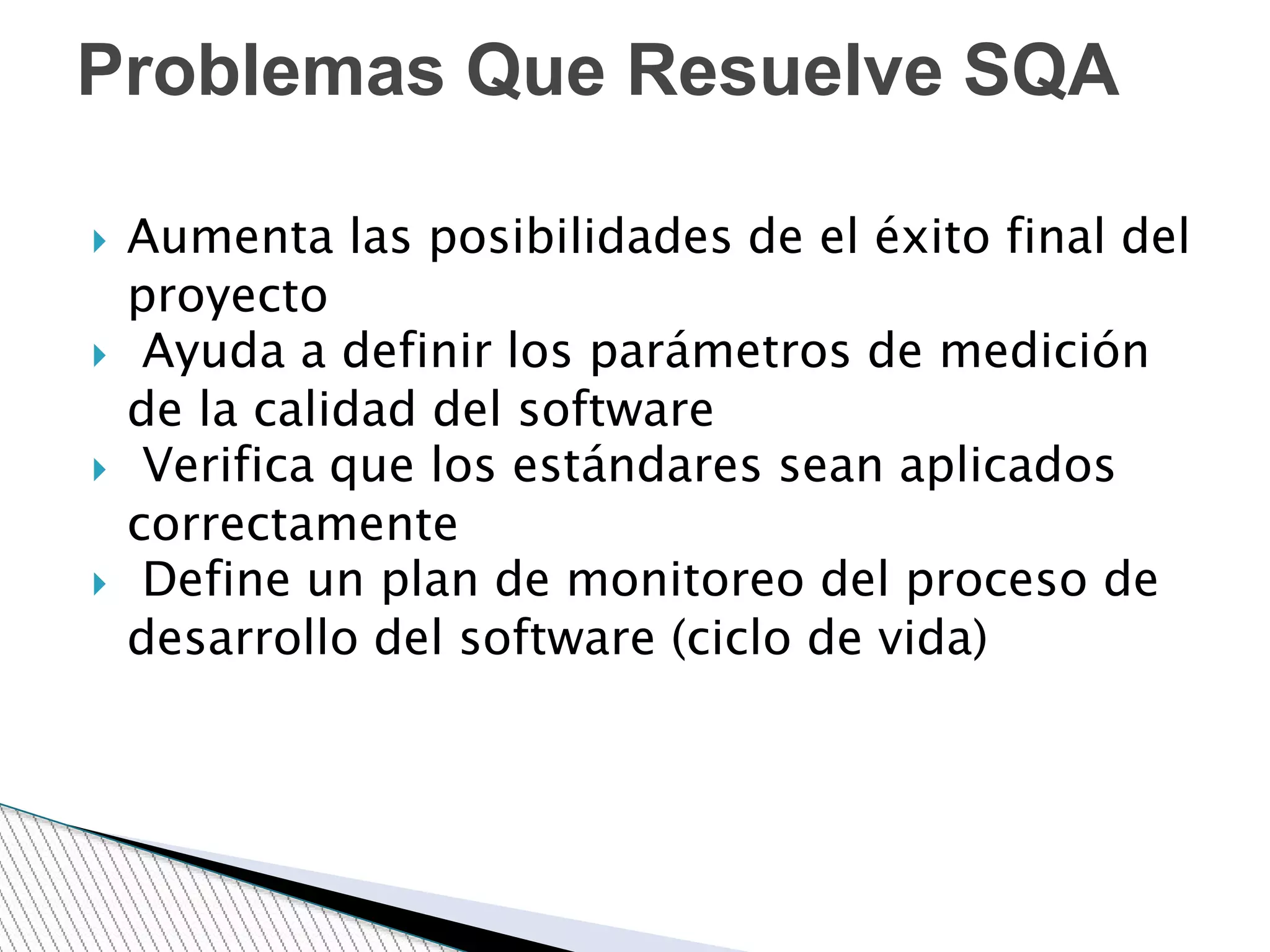 Aseguramiento de la Calidad del Software | PPTX
