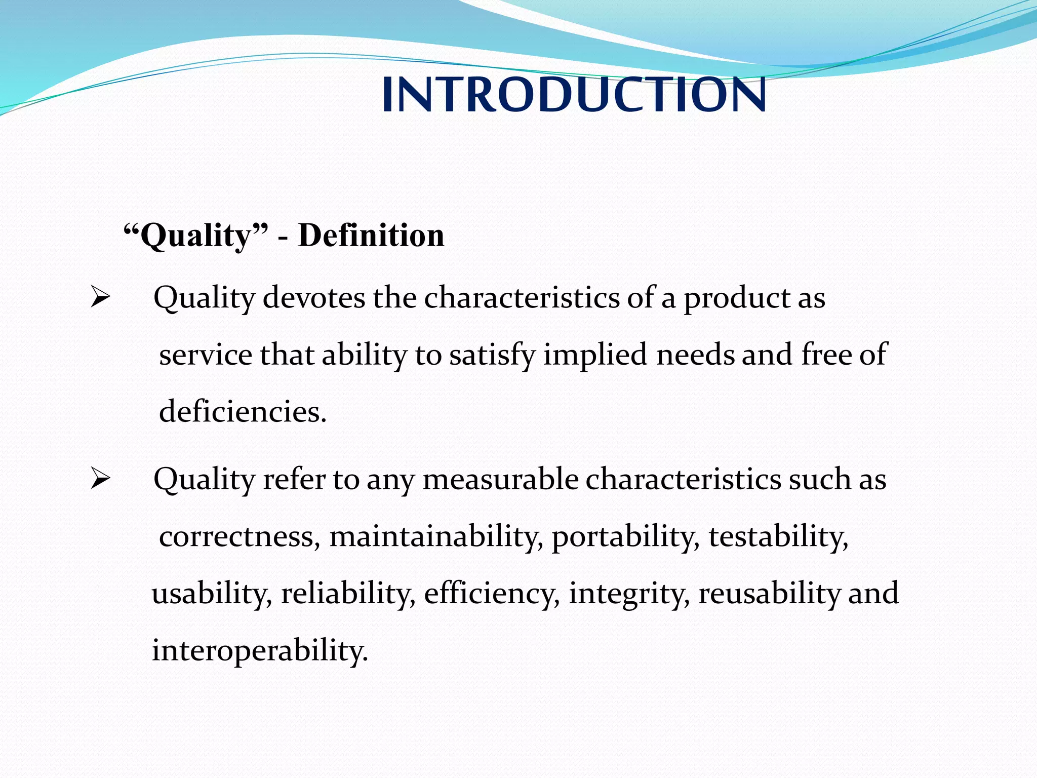 Software Quality Assurance | PPTX