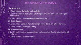 Software Quality assurance Introduction & Software process models | PPT