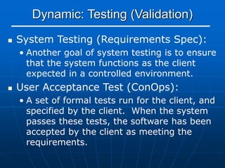 SQA Lecture 01 (Introduction) - Testing and SQA | PPT | Computer ...