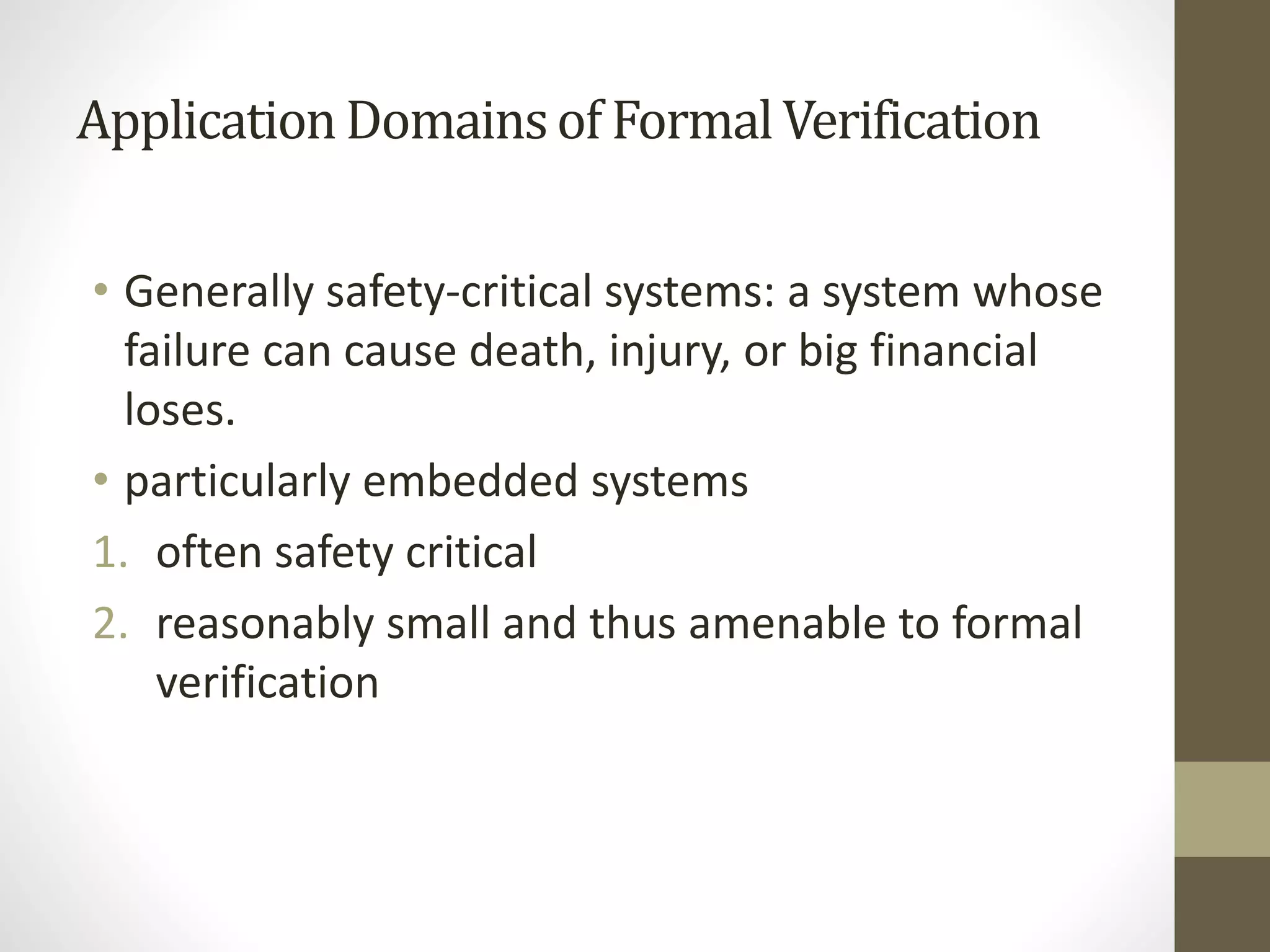 formal verification | PPTX