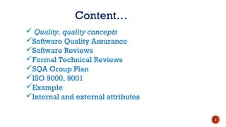 Software Quality Assurance | PPT