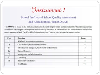 SQAA by CBSE | PPT
