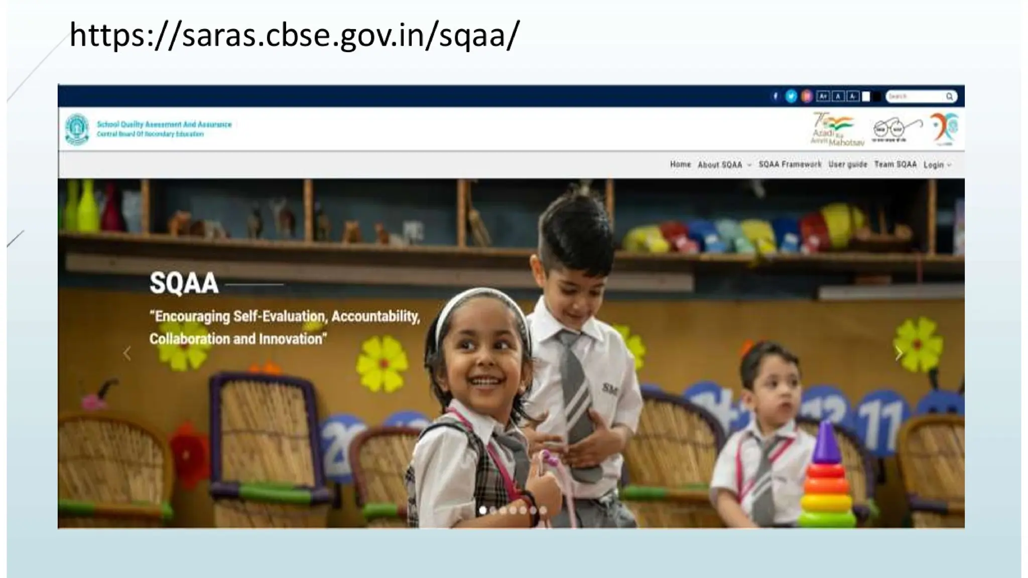 School Quality assessment & Assurance Framework | PPTX