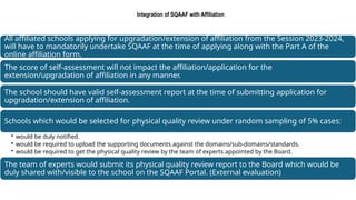 School Quality assessment & Assurance Framework | PPTX