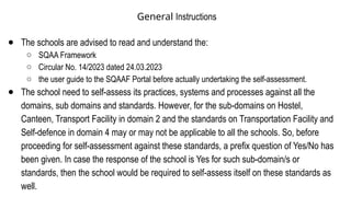 School Quality assessment & Assurance Framework | PPTX