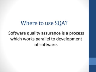 Sqa and sq | PPT