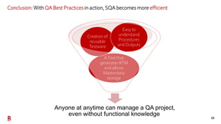 SQA Best Practices: A Practical Example | PPT