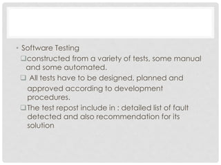 SQA Components | PDF | Technology & Computing
