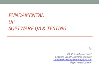 Software Testing | PPTX | Technology & Computing