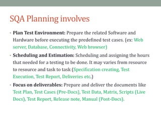 Software Testing | PPTX | Technology & Computing