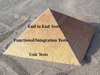 Reversed Test Pyramid - Testing and dealing with Legacy Code | PPT