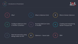 Easy Setup for Parallel Test Execution with Selenium Docker | PDF
