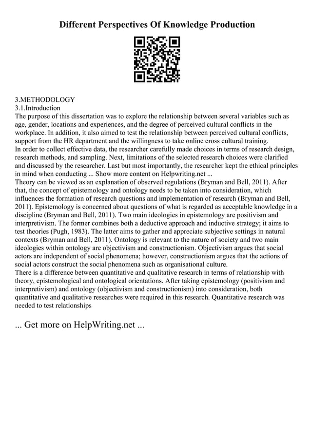 Sqa Higher English Discursive Essay Examples | PDF