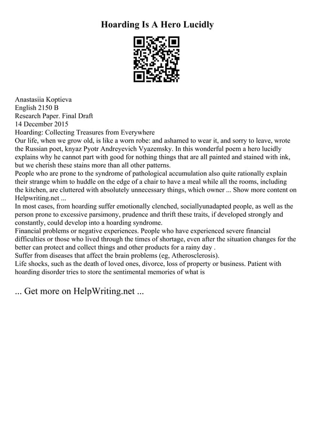 Sqa Higher English Discursive Essay Examples | PDF