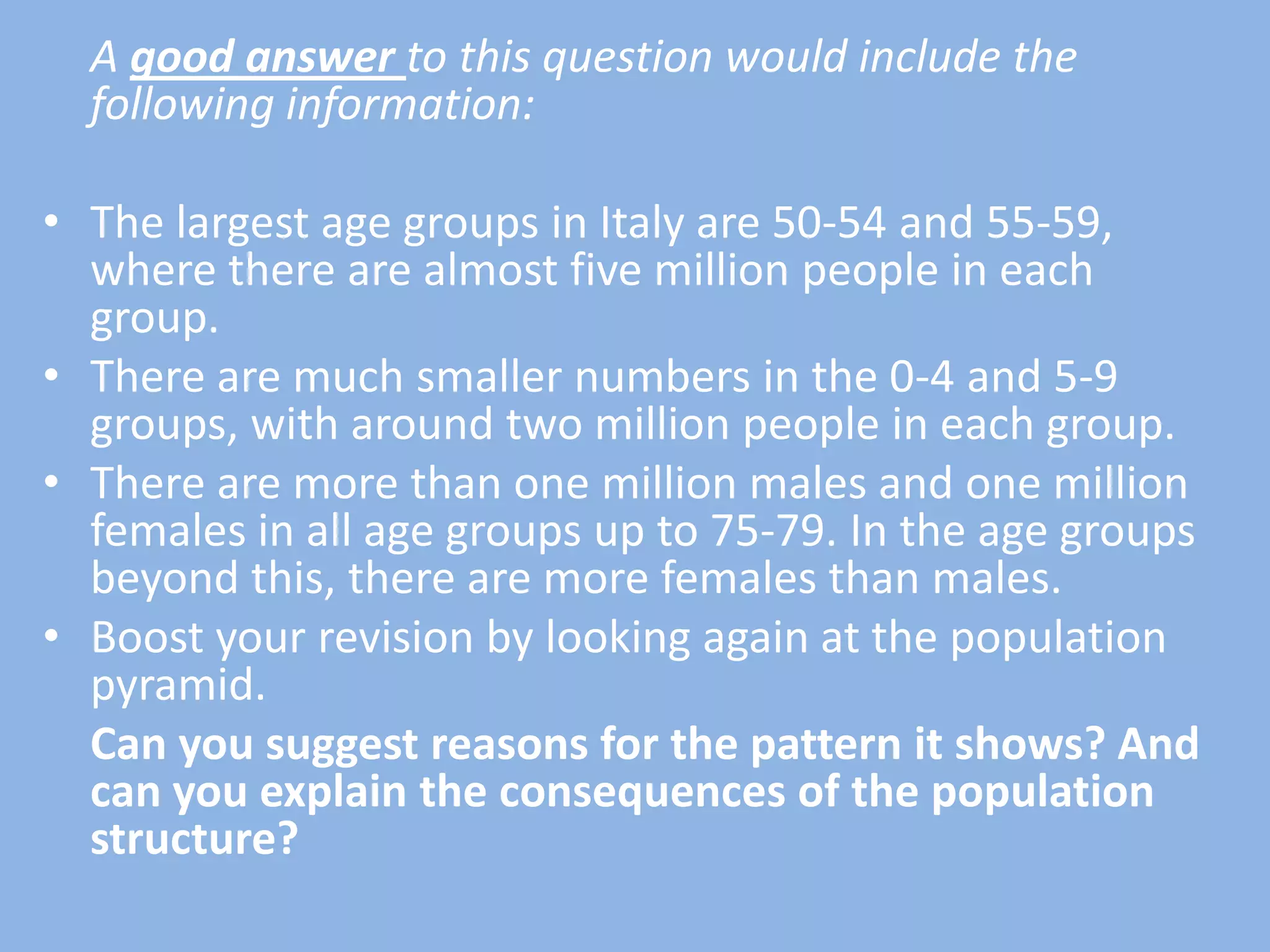 SQA higher geography population | PPTX