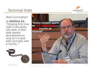 Sqale meaningful insights into your technical debt | PDF