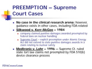 State Regulation of Clinical Trials | PDF