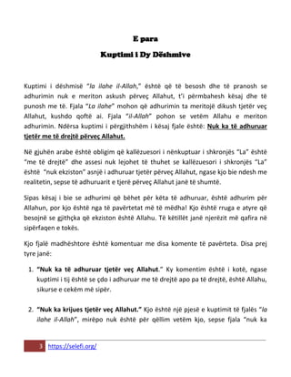 SQARIM I DETAJUAR I DY DESHMIVE TE ISLAMIT | PDF