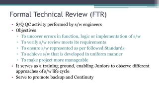 Software Quality Assurance - Software Engineering | PDF