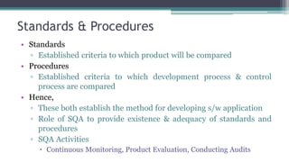 Software Quality Assurance - Software Engineering | PDF