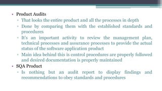 Software Quality Assurance - Software Engineering | PDF