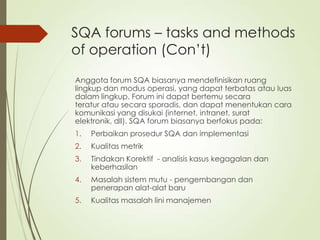 Sqa unit & a ctor | PPT