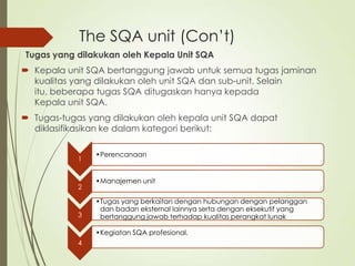 Sqa unit & a ctor | PPT