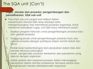 Sqa unit & a ctor | PPT