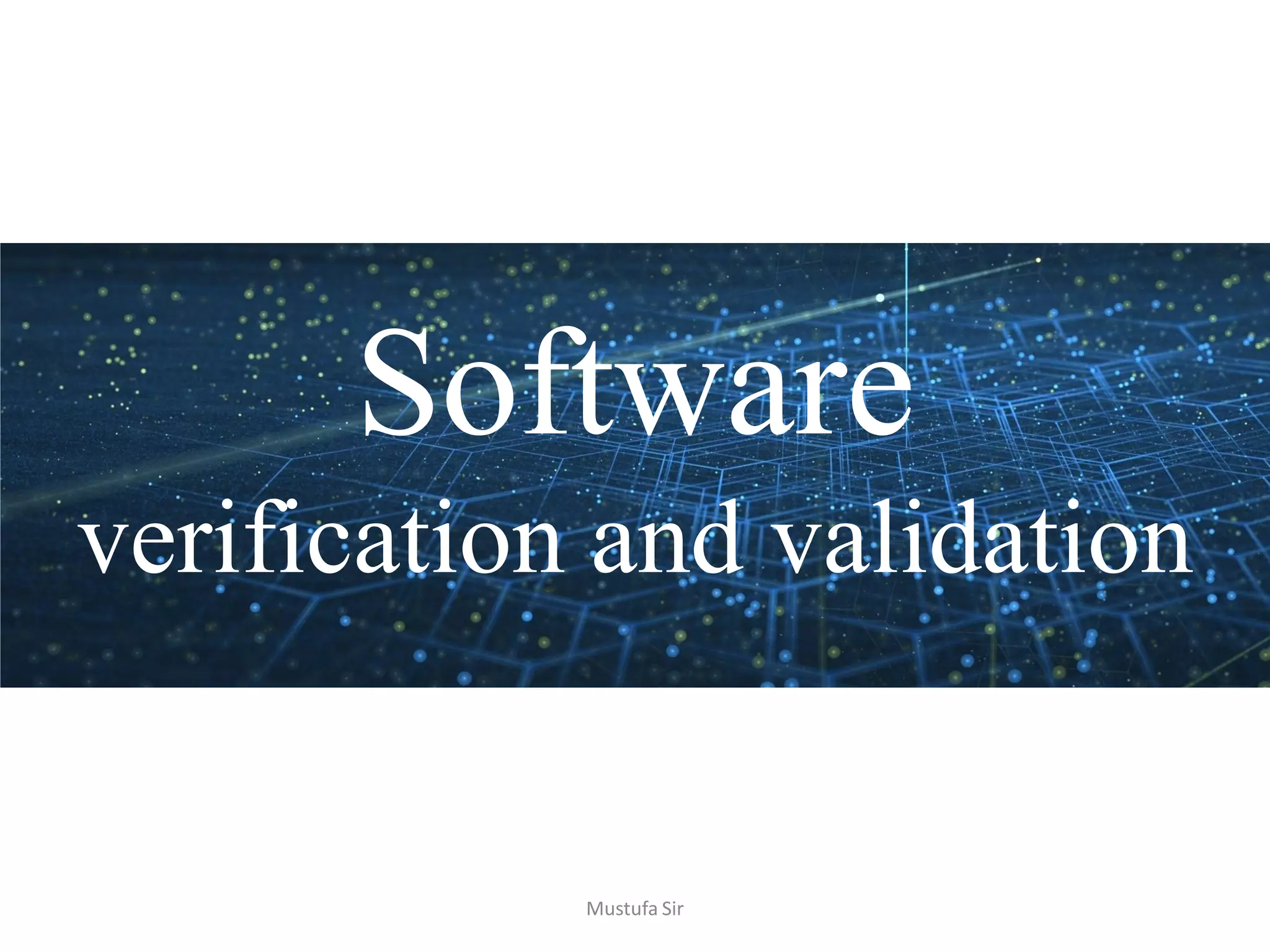 Verification and Validation | PDF