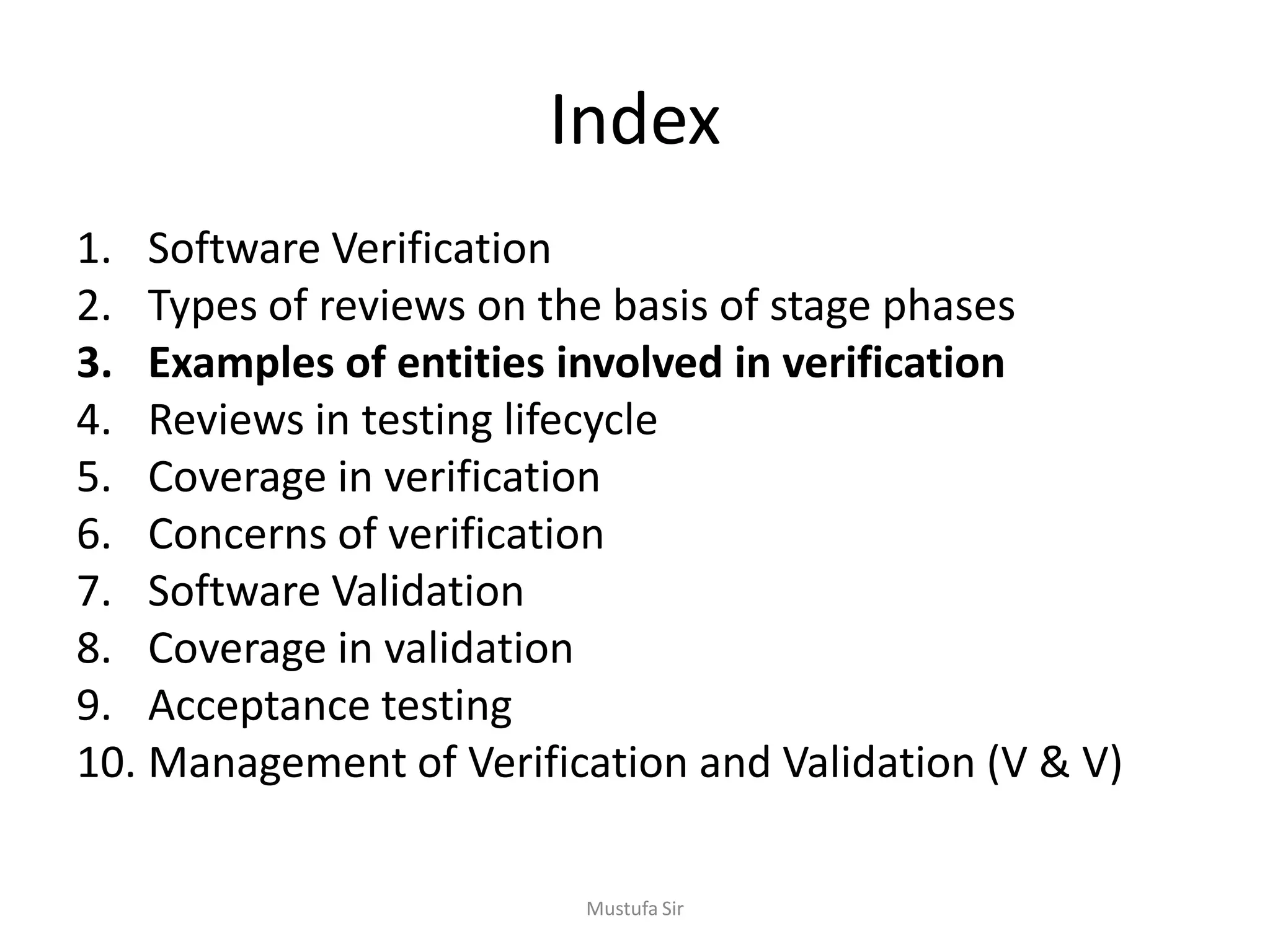 Verification and Validation | PDF