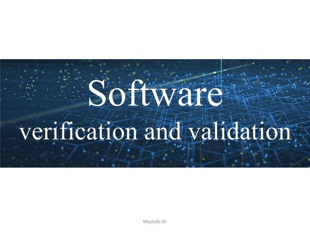 Verification and Validation | PDF