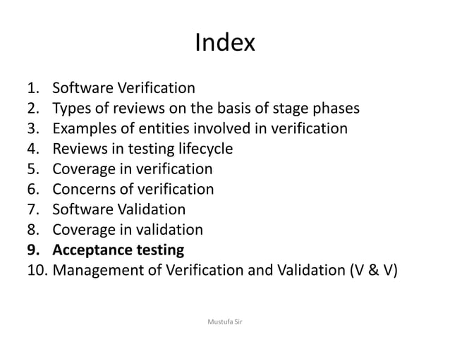 Verification and Validation | PDF