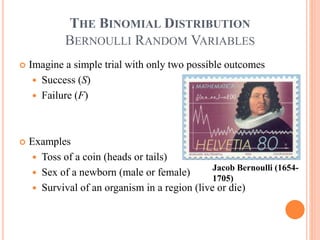 The Binomial, Poisson, and Normal Distributions | PPTX