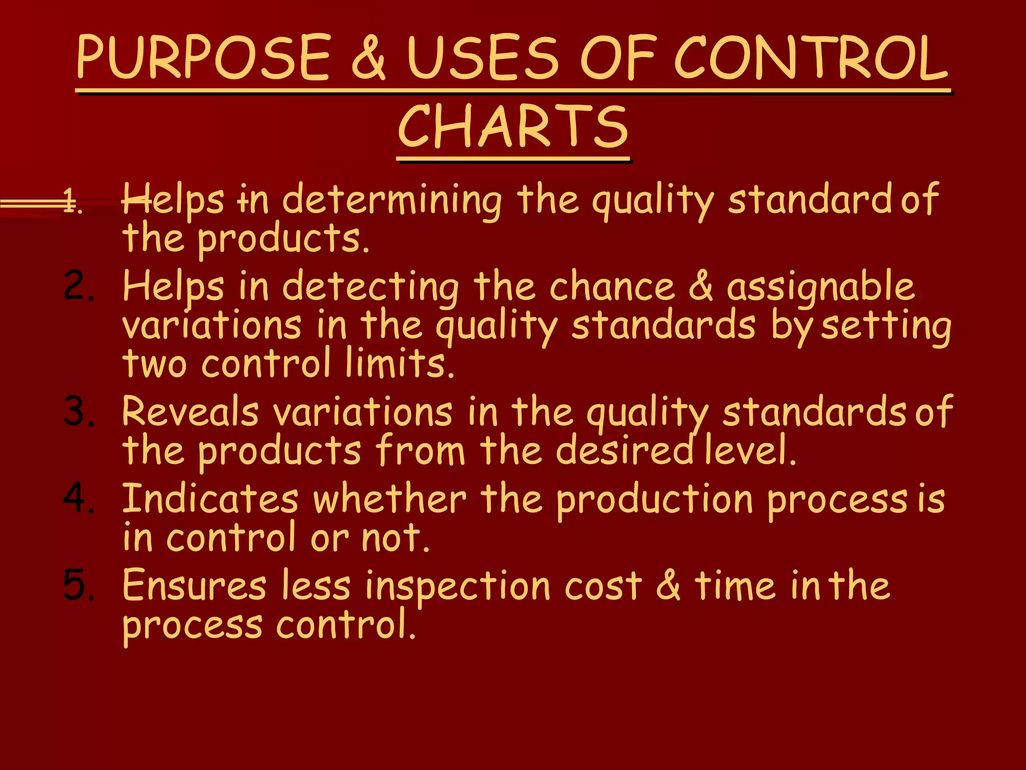 STATISTICAL QUALITY CONTROL- QUALITY ASSURANCE | PPTX