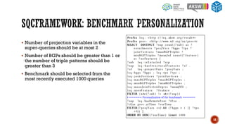 SQCFramework: SPARQL Query Containment Benchmarks Generation Framework | PDF | Databases ...